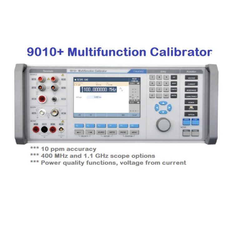 9010+ Multifunction Calibrator - ตัวแทนจำหน่ายเครื่องมือวัดทดสอบทาง ...